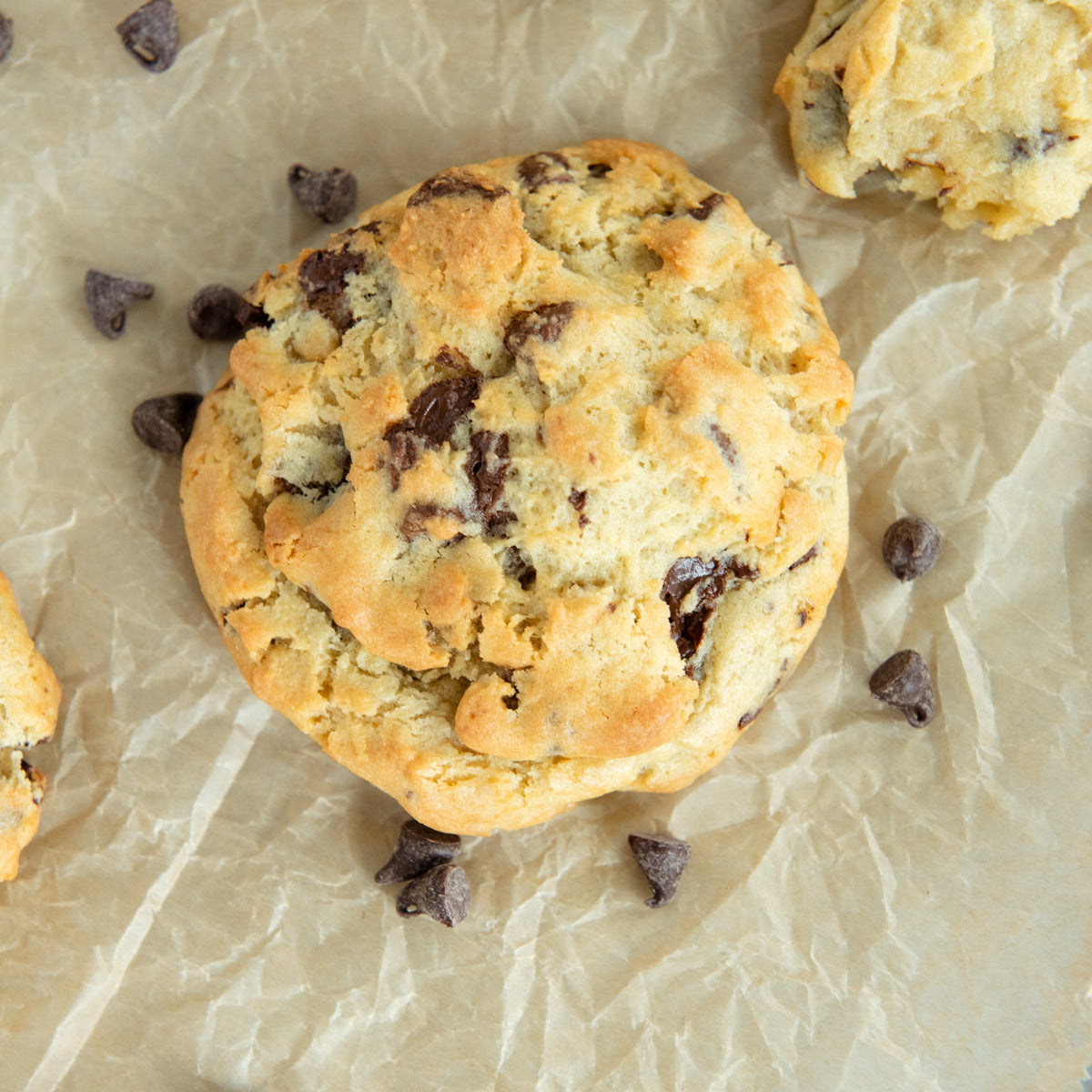 Chocolate Chip – Half Baked Cookies