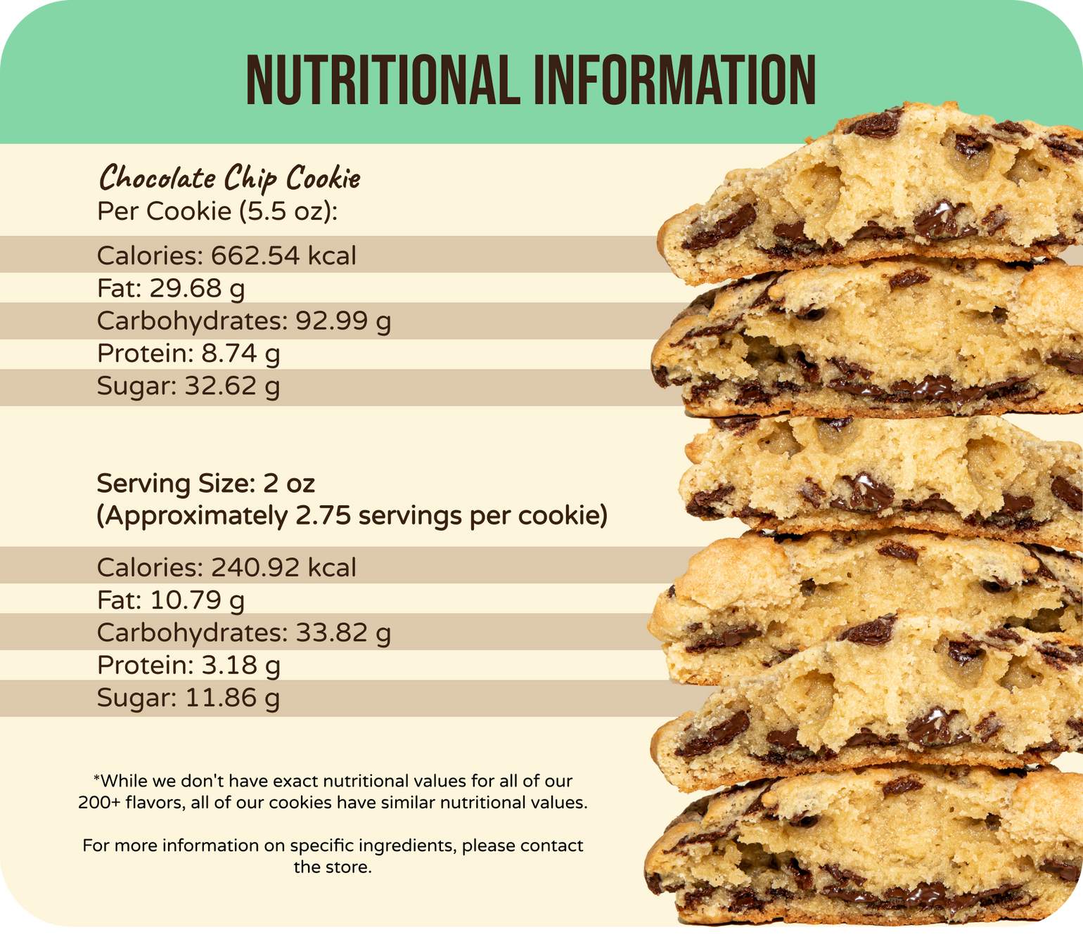 Monster – Half Baked Cookies